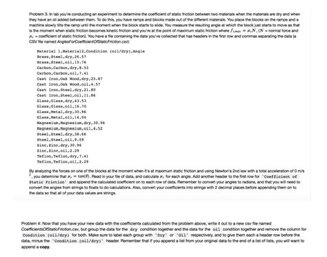Problem In Lab You Re Conducting An Experiment To Chegg