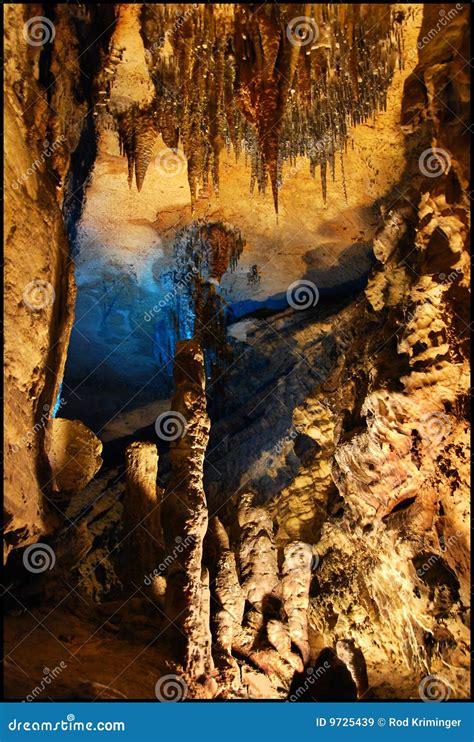 Ruby Falls Cave Stock Image Image Of Stalactite Cave 9725439
