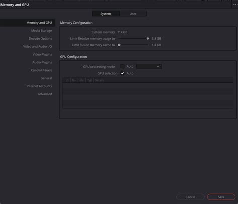 davinci resolve 18 unsupported gpu processing mode r debian