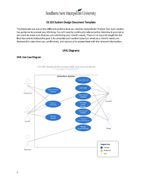 CS 255 System Design Document Mary Sanders CS 255 System Design Document Template This