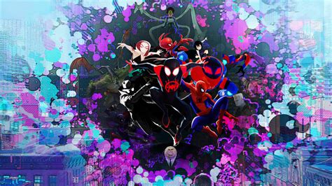Spider Man Into The Spider Verse Wallpaper By Thekingblader995 On