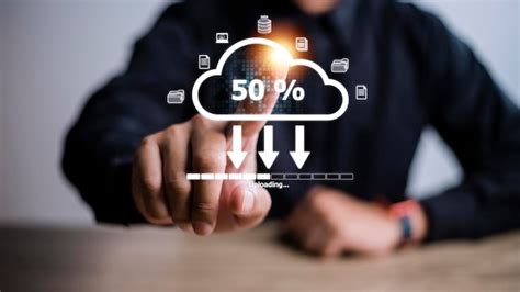 Premium Photo Cloud Storage Technology Concept Businessmen Use