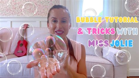 Bubble Tutorial And Tricks With Miss Jolie Bubble Bubblefun Bubbletricks Youtube