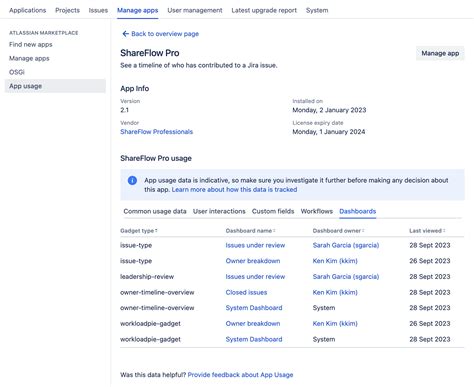 Explore App Usage Administering Jira Applications Data Center And Server 94 Atlassian