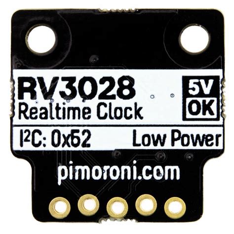 Rv3028 Real Time Clock Rtc Breakout Pim449 Opencircuit