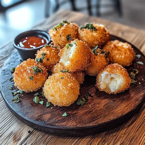 Homemade Crispy Fried Cheese Bites With Seasoned Coating Taste Of Cook