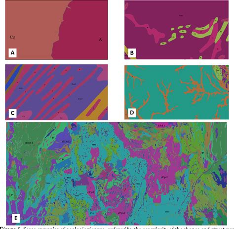 figure 1 from constraint based approach in geological map generalization semantic scholar