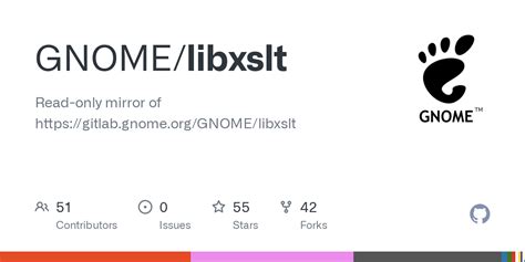 GitHub GNOME Libxslt Read Only Mirror Of Https Gitlab Gnome Org GNOME Libxslt