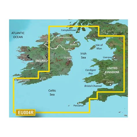 Bluechart® G3 Chart Hxeu004r Irish Sea 010 C0763 20 On The Store