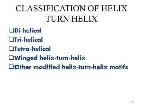 Helix Loop Helix Helix Turn Helix Pptx