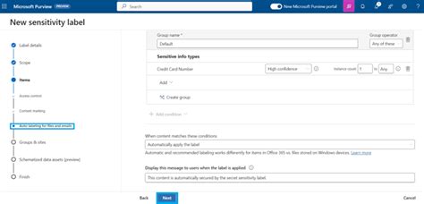 Information Classification In Microsoft Purview A Step By Step Guide Dev Community
