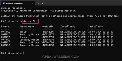 How To View Update History In Windows 11 Prajwal Desai