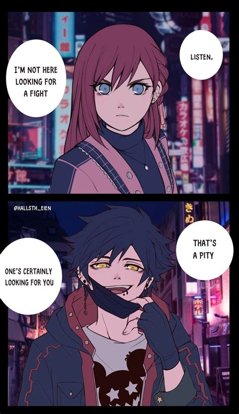 Kairi And Vanitas Kingdom Hearts And 1 More Drawn By Hallsth Eien