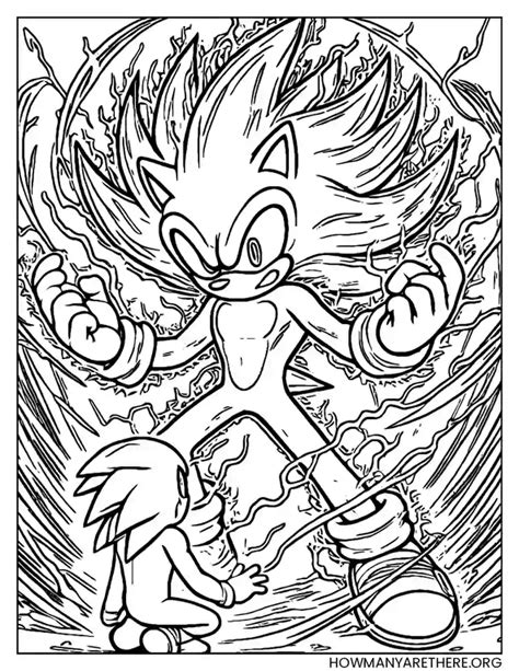 30 Besplatne Sonic Bojanke Listovi I Slike Za Odrasle I Djecu
