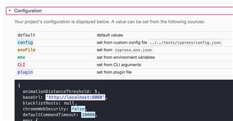 Config File Doesnt Work Alongside Global · Issue 5570 · Cypress