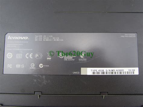Lenovo Thinkpad 4338 10u 45m2490 Mini Dock Plus Series 3 Docking Station Keys
