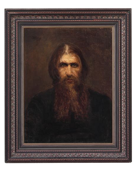 Theodora Krarup Portræt Af Grigori Jefimovich Rasputin 1915 Picryl