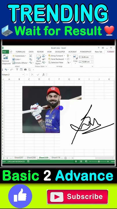 Signature Add In Excel Tutorial Excel Exceltraining Exceltips