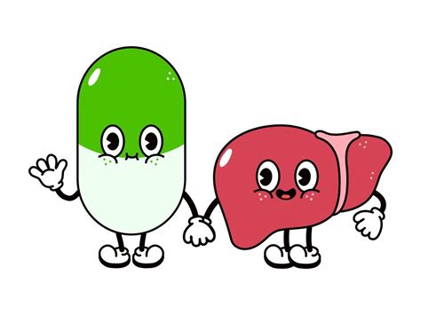 Happy Liver Clipart