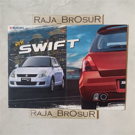 Jual Poster Brosur Katalog Leaflet Suzuki Swift St Gl2 2007 Shopee Indonesia
