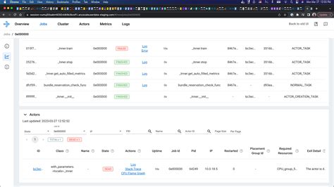 Air Update Actortask Names To Work Better With Ray Dashboard · Issue 32903 · Ray Projectray