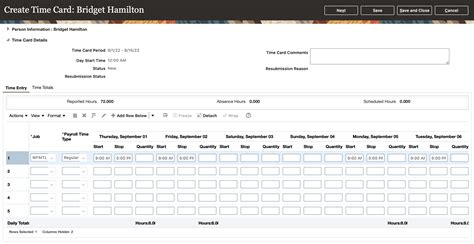 Oracle Fusion Cloud Time And Labor 22c Whats New