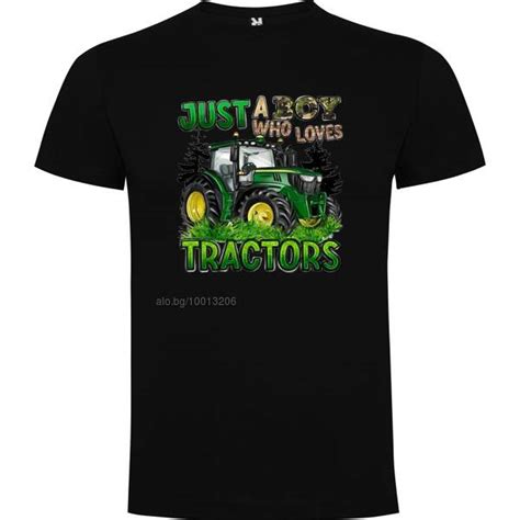 Нова детска тениска с Трактор в черен цвят Тениска Универсално 3 4 години до 104 см 4