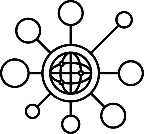 Networking Connection Icon 48343747 Vector Art At Vecteezy