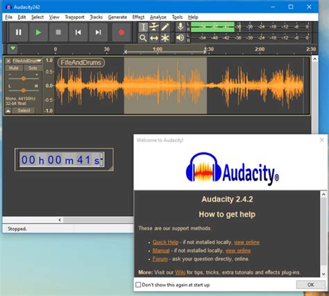 audacity 2 4 2 released with updated wxwidgets library ubuntuhandbook