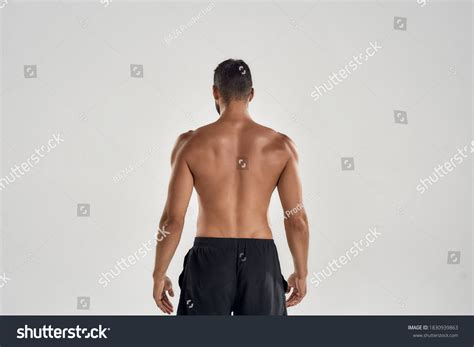 Male Model Back View