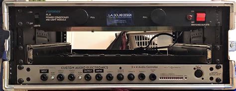 Custom Audio Electronics Cae Rs 10 2x4 Audio Controller Reverb