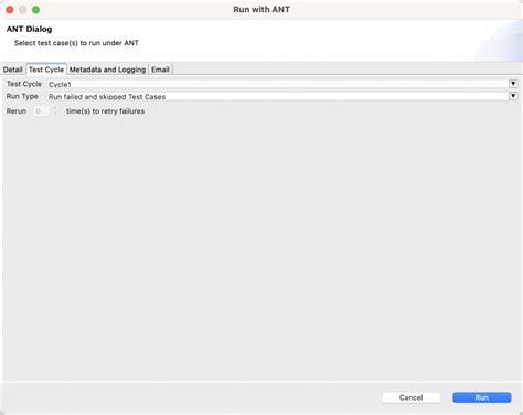 Test Cycles Provar Documentation