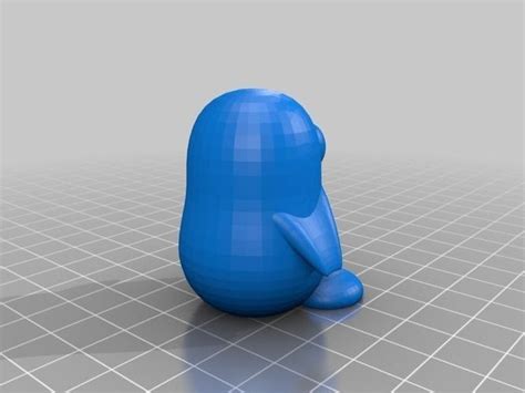 Tux Linux Penguin Free 3d Model 3d Printable Stl