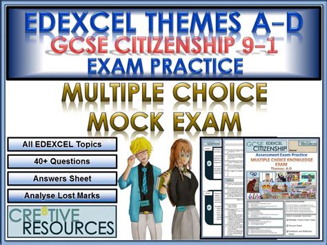 Cre8tive Resources 9 1 Citizenship Edexcel Gcse Exam Assessment Multiple Choice Questions