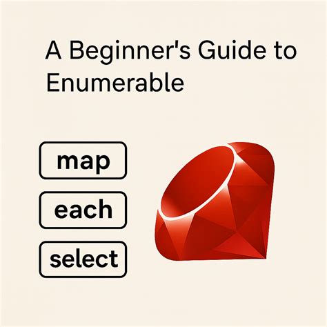 Getting Started With Map Each And Select In Ruby A Beginners Guide