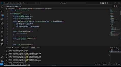 Video Nikhitha Kv On Linkedin Java Quizapp Programmingfun Codsoft