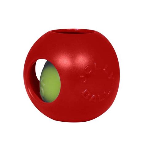 Jolly Pets Jolly Ball Teaser Ball 8 Red Big Als Pet Supercentre