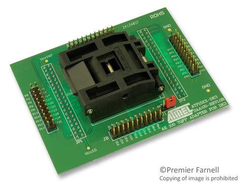 Atf15xxdk3 Saa100 Microchip 100 Pin Tqfp Socket Adapter Board For