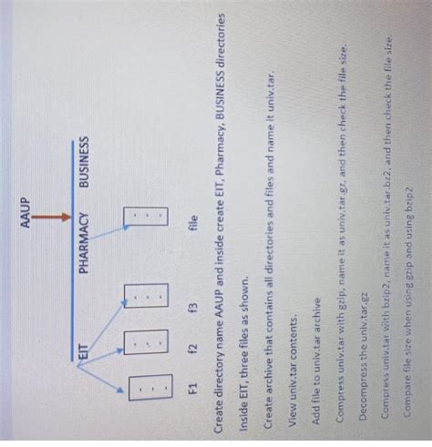 Solved Create Directory Name Aaup And Inside Create Eit