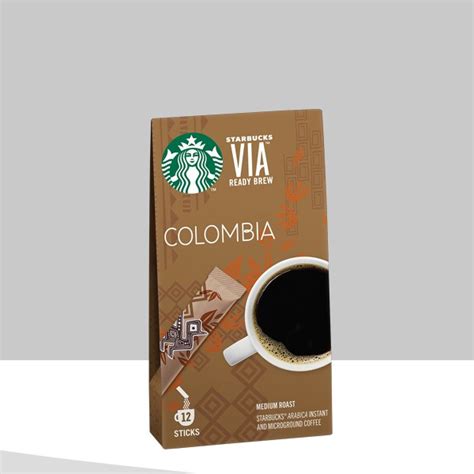 星巴克via®哥倫比亞即溶咖啡 Starbucks Via® Ready Brew Colombia 蝦皮購物