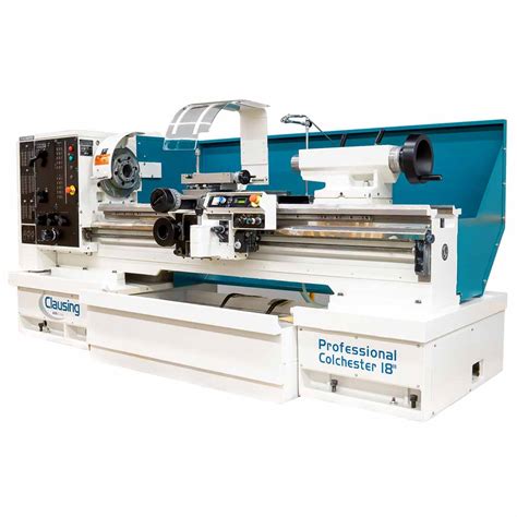 18 X 60 New Clausing Colchester Lathe Model 8054vsj