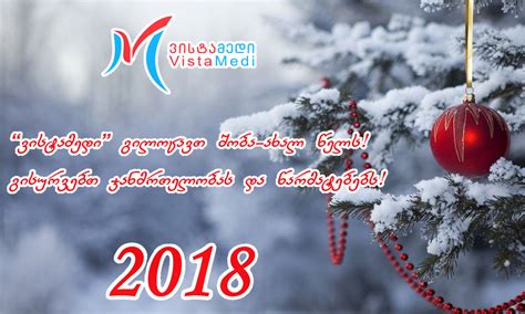გილოცავთ შობა ახალ წელს Vistamedi