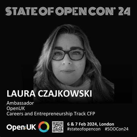 Laura Czajkowski On Linkedin Stateofopencon Soocon24 Opensource