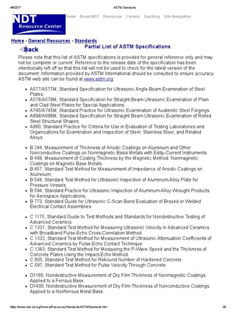 Astm Standardspdf 1 Nondestructive Testing Radiography