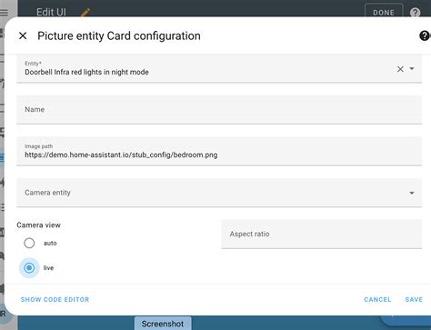 Creating A Live Video Stream On A Dashboard Frontend Home Assistant Community