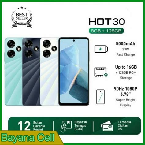Jual infinix hot 30 8/128 | Shopee Indonesia