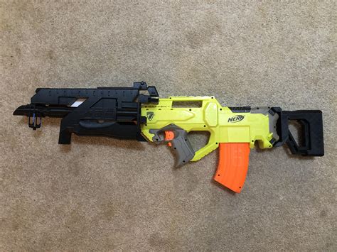 Update Wip Nerf Rayven Rayvenfire Vk 47 Flatline From Apex Legends Cosmetic Kit R Nerf