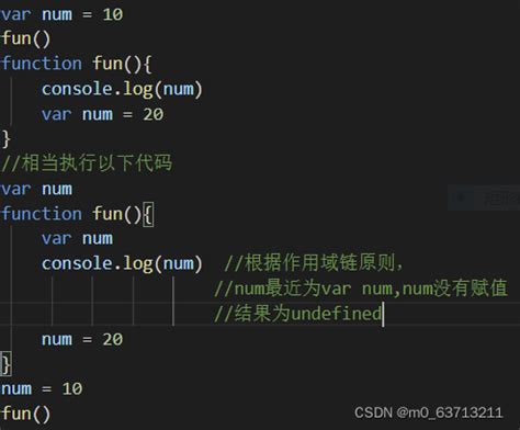 深入理解JavaScript作用域链与预解析从变量提升到对象编程 CSDN博客