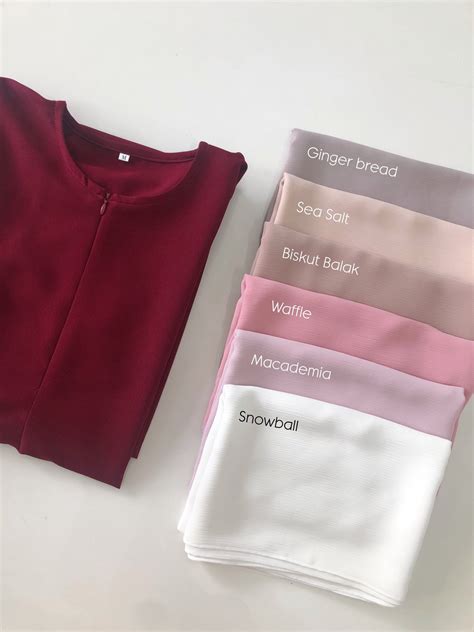 Kaktin On Twitter Baju Warna Maroon Pula Sesuai Pakai Warna Tudung Ada Pink Tone Or Boleh