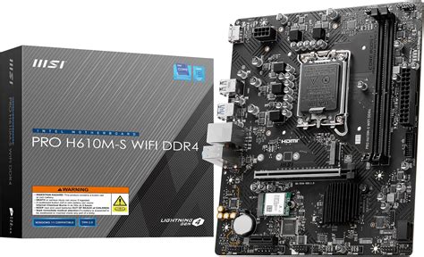 Amazon In Buy Msi Pro H M G Wifi Motherboard Micro Atx Supports Th Th Th Gen Intel
